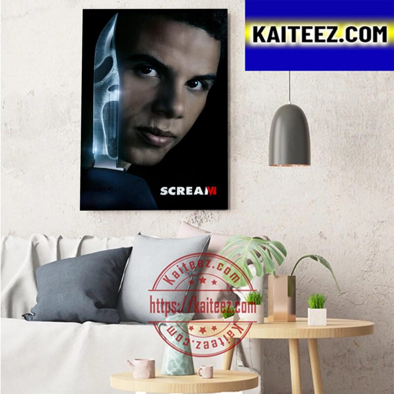 Mason Gooding As Chad Meeks Martin In The Scream VI Movie Art Decor ...