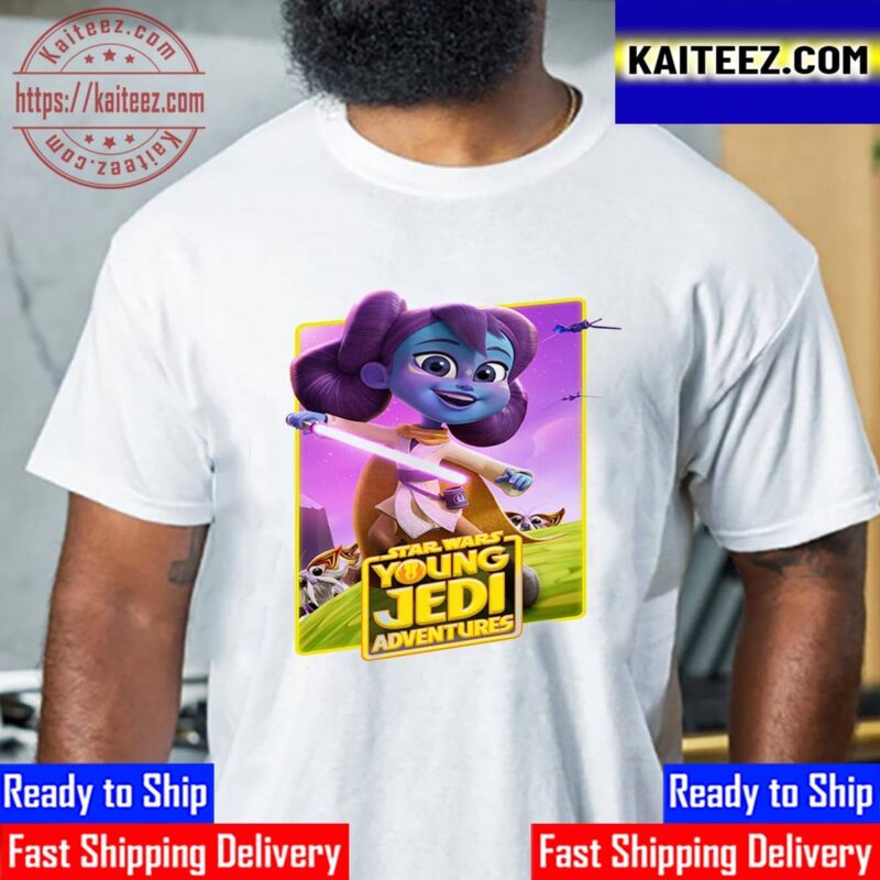 Lys Solay In Young Jedi Adventures Of Star Wars Vintage T-Shirt - Kaiteez