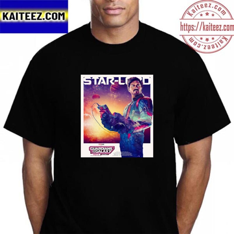 The Legendary Star-Lord Poster Return May 2025 Vintage T-Shirt - Kaiteez