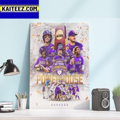 LSU Tigers Baseball Is The 2023 NCAA MCWS National Champions Art Decor ...