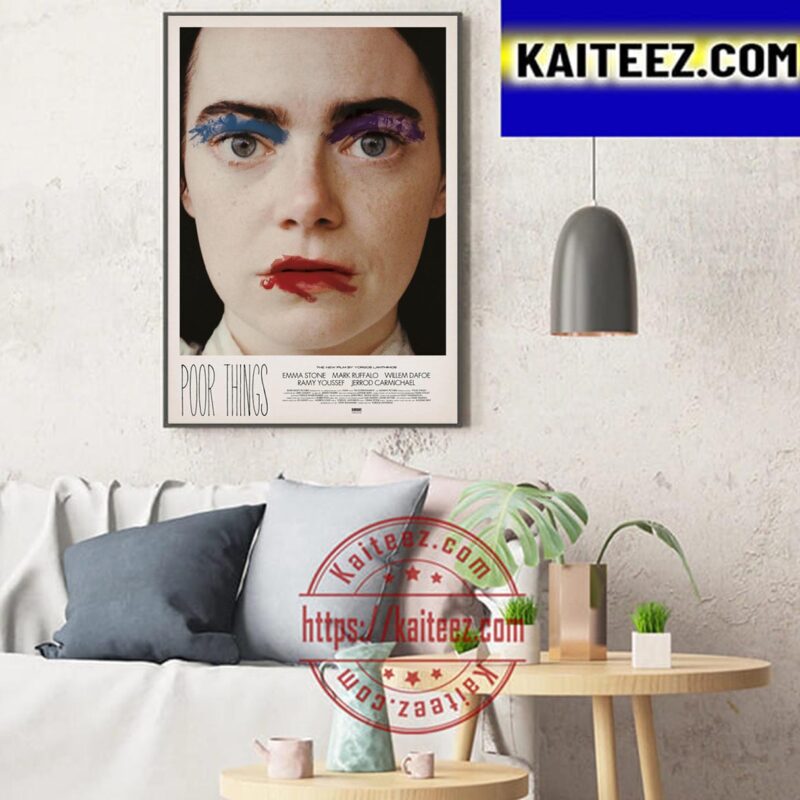 Official Poster For Poor Things Of Yorgos Lanthimos Art Decor Poster ...