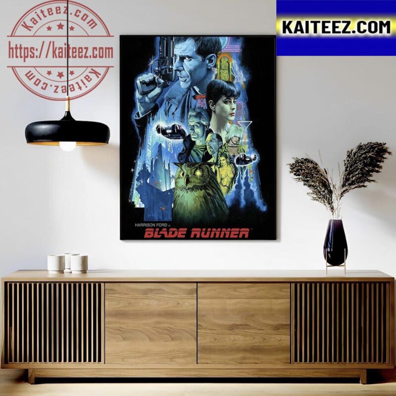 Blade Runner New Poster Movie With Starring Harrison Ford Art Decor ...