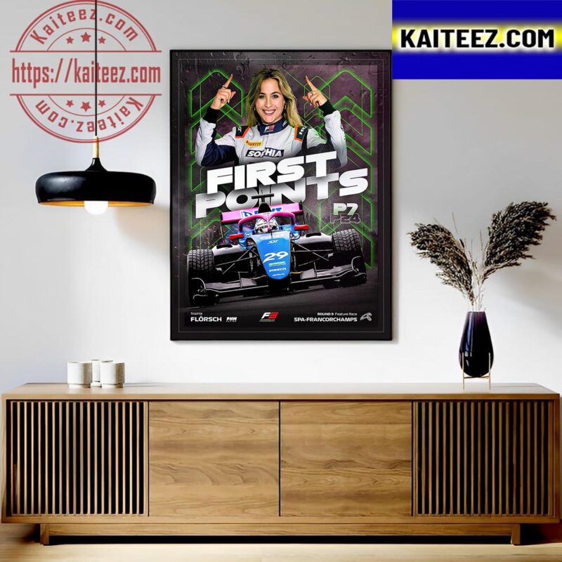 Sophia Floersch First F3 Points For Round 9 Feature Race At Spa ...