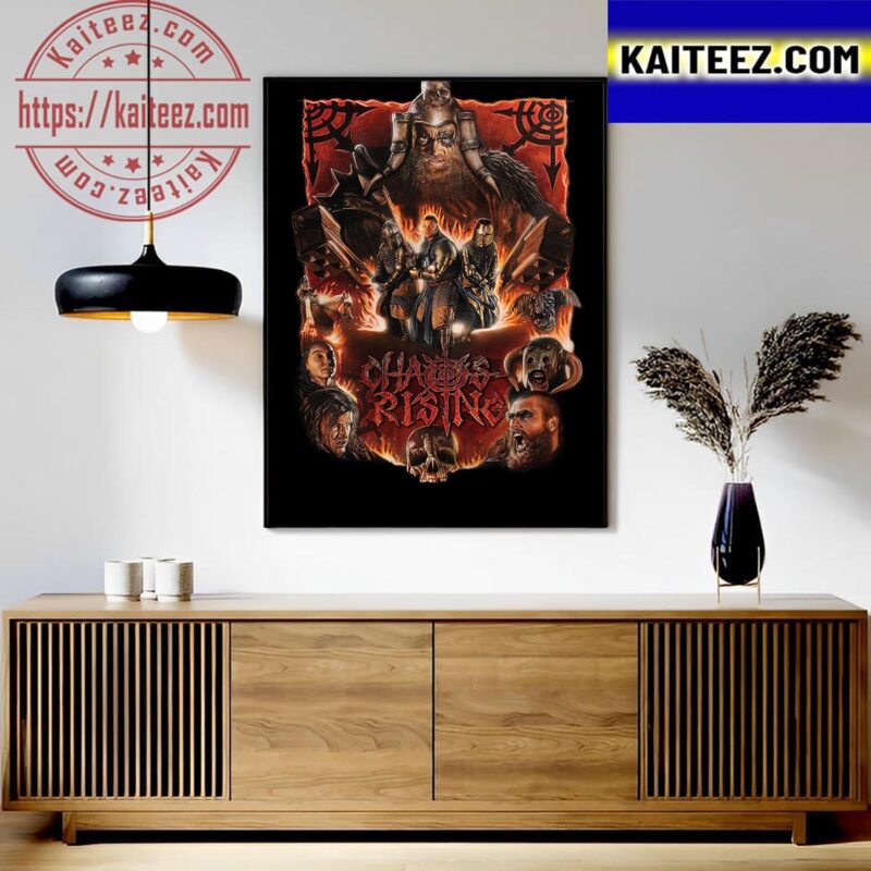 Chaos Rising Official Poster Art Decor Poster Canvas - Kaiteez