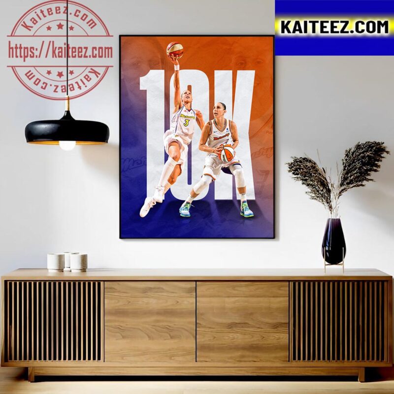 Diana Taurasi Stands Alone At 10K Career Points In The WNBA Wall Decor ...