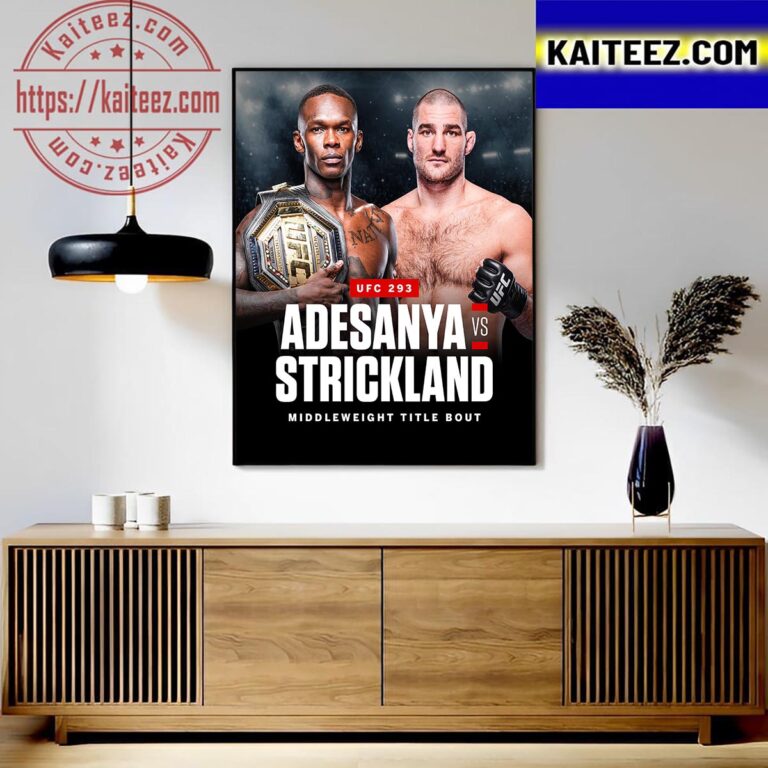 Israel Adesanya vs Alex Pereira Is Official For UFC 281 Home Decor ...