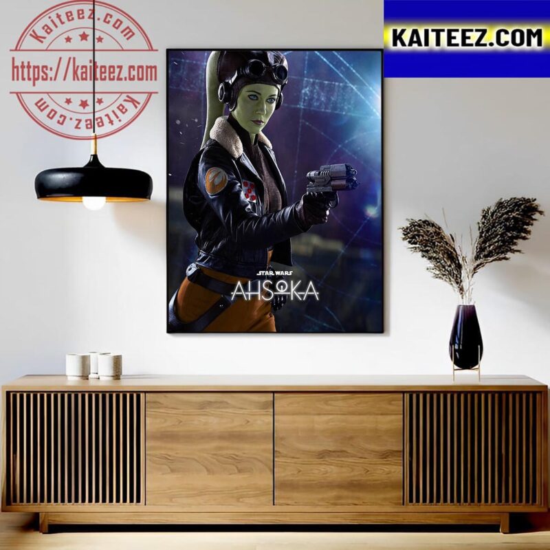 Mary Elizabeth Winstead As Hera Syndulla In Star Wars Ahsoka Art Decor ...