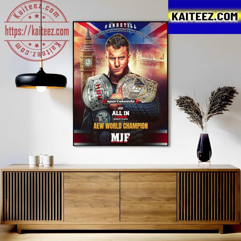 Maxwell Jacob Friedman MJF And Still AEW World Champion At AEW All In ...