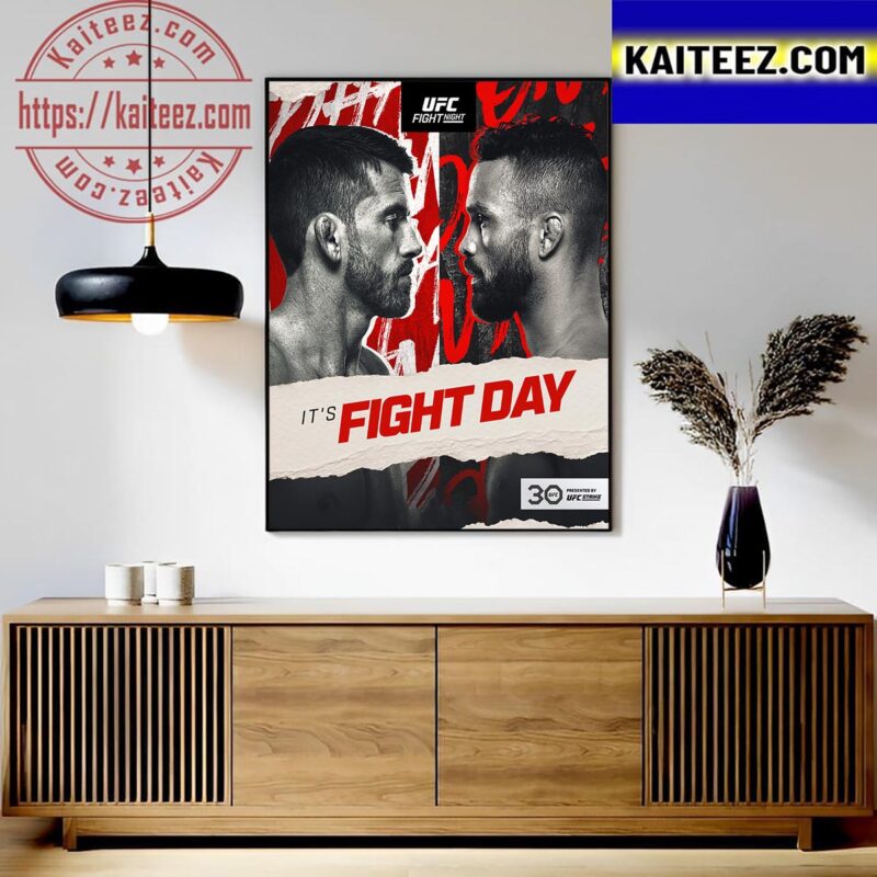 UFC Fight Night Nashville Its Fight Day Art Decor Poster Canvas - Kaiteez