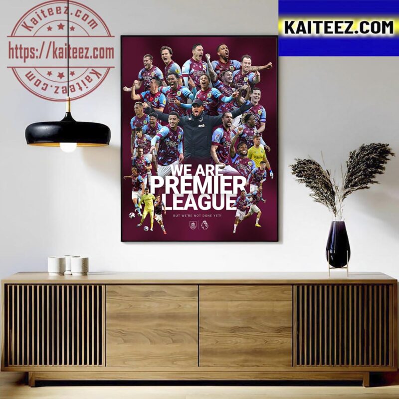 Welcome Back To The Premier League 2023-24 Burnley And Vincent Kompany ...