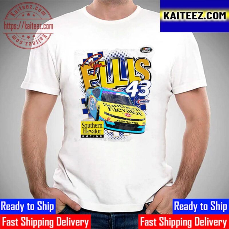 2023 Nascar Xfinity Racing Ryan Ellis 43 Southern Elevator Racing ...