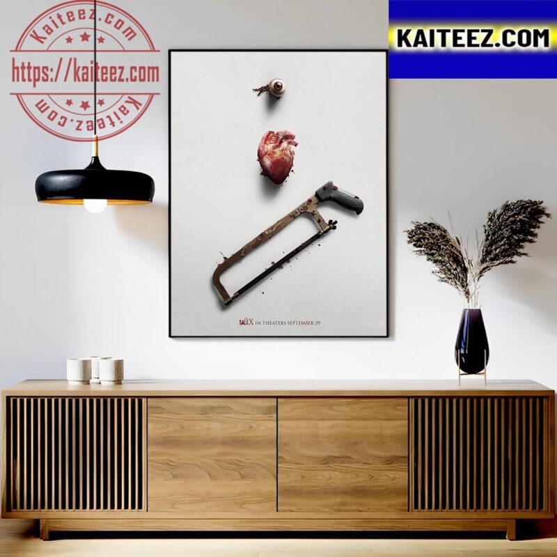 New Poster For Saw X Movie Art Decor Poster Canvas - Kaiteez