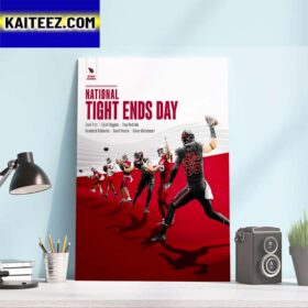 Arizona Cardinals Happy National Tight Ends Day Art Decor Poster Canvas ...