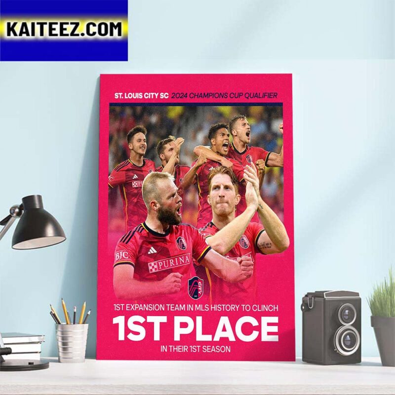 Congratulations to St Louis City SC 2024 Champions Cup Qualifier Art ...