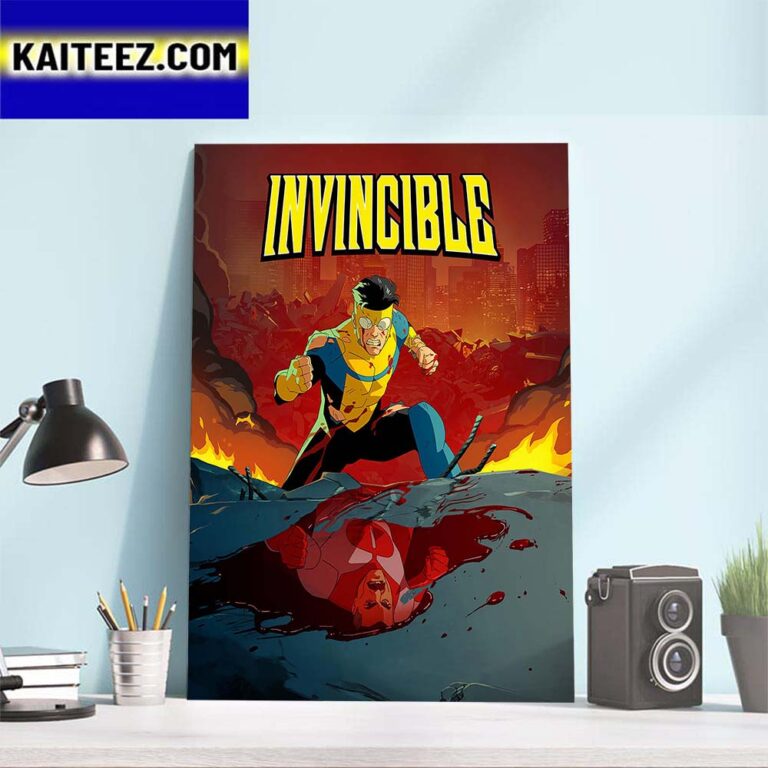 Invincible Season 2 New Poster Vintage T-Shirt - Kaiteez