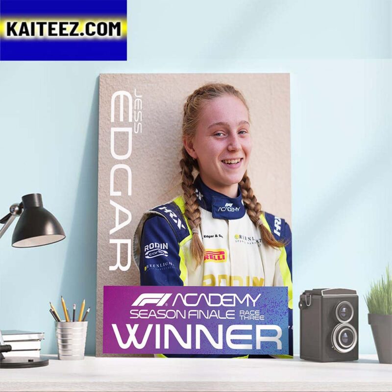 Jess Edgar Is The F1 Academy Season Finale Race Three Winner Art Decor ...