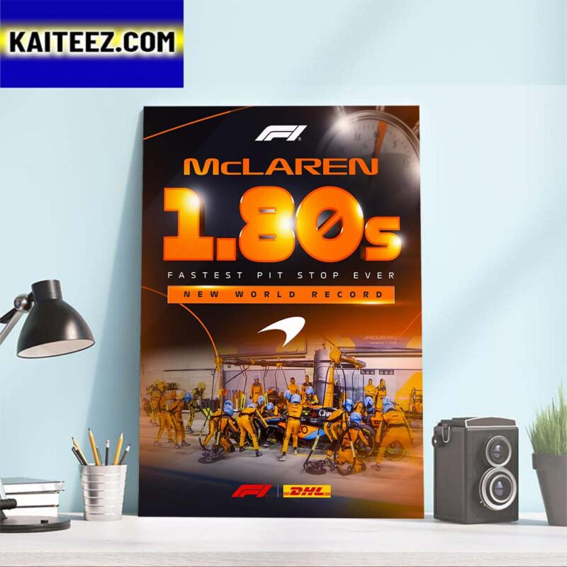 McLaren F1 Team New World Record Holders 1.80s The Fastest Ever F1 Pit ...