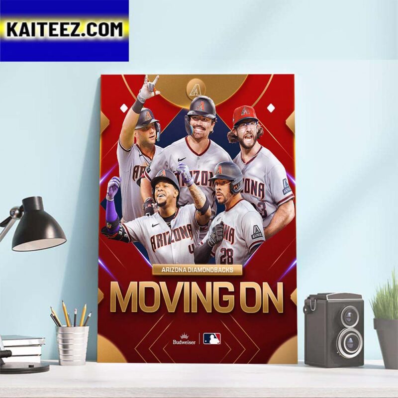 The Arizona Diamondbacks Moving On NLCS 2023 MLB Postseason Art Decor ...