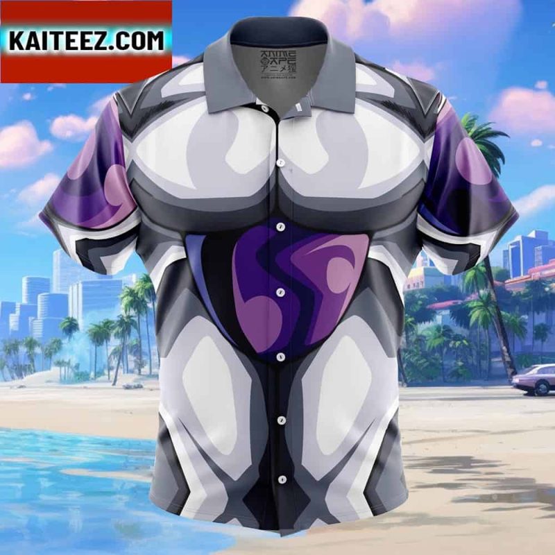 Frieza Dragon Ball Z Gift For Family In Summer Holiday Button Up ...