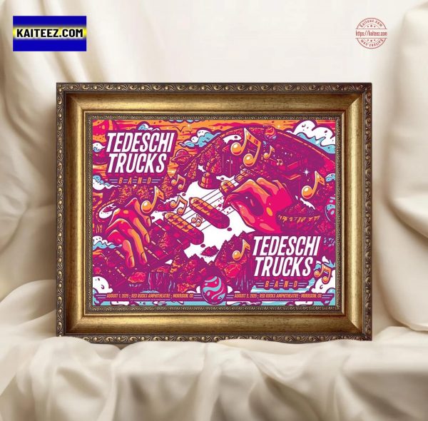 Tedeschi Trucks Band Red Rocks Amphitheatre Tour On August 1st and 2nd ...